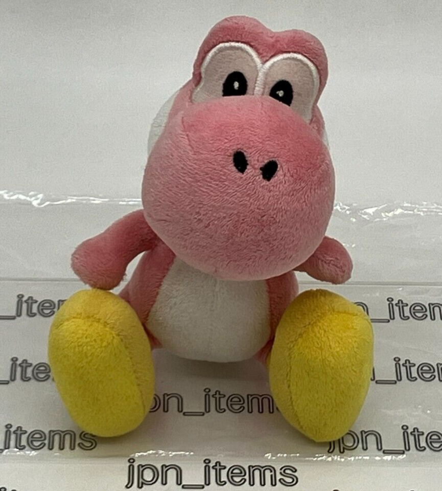 Yoshi's Island DS Pink Yoshi Plush Stuffed Toy Sanei 2007 From Japan | eBay