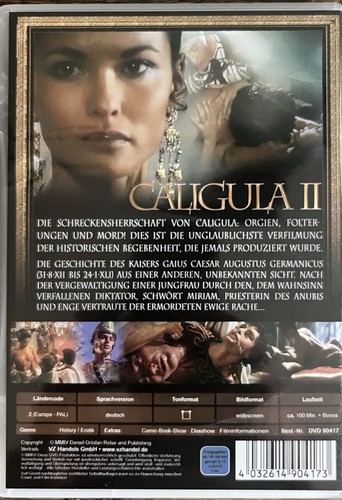 Caligula 2 - Die wahre Geschichte mit Laura Gemser Dvd Neu Ovp | eBay