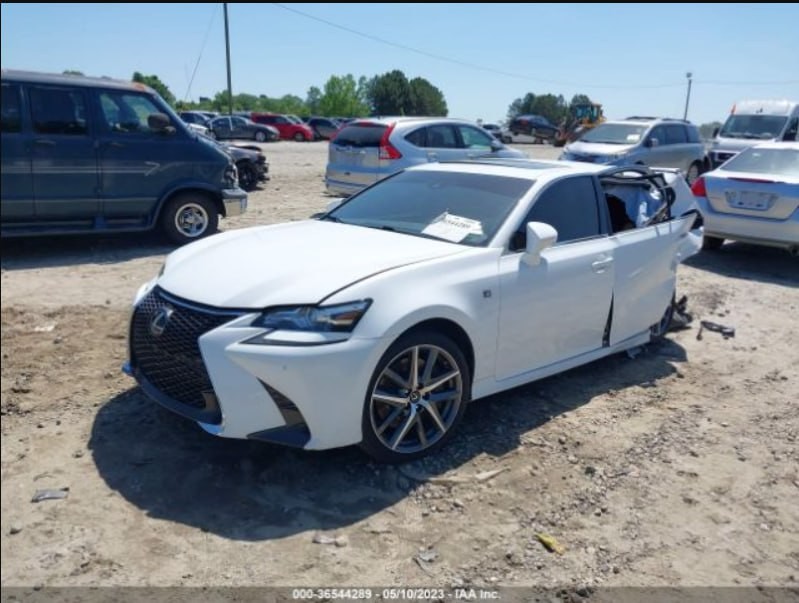 15-19 Lexus GS350 2016 Front Roof Headliner Overhead Grab Handle Set 2 ...