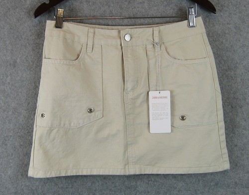 Zadig & Zoltaire Skirt Size 38 Womens Beige Mini Jivron NWT | eBay