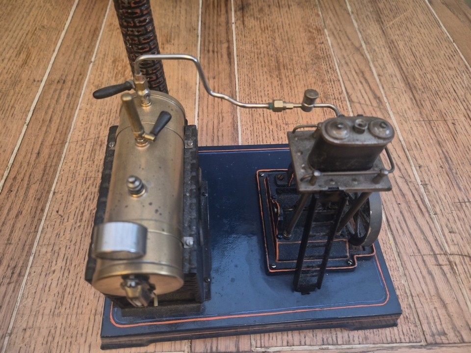 Twin Cylinder Vertical Doll Live Steam Engine 628 | eBay UK