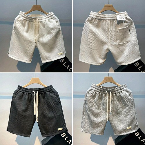 Men's Summer Wave Pattern Shorts Pants Jogging Bottom Running Casual ...