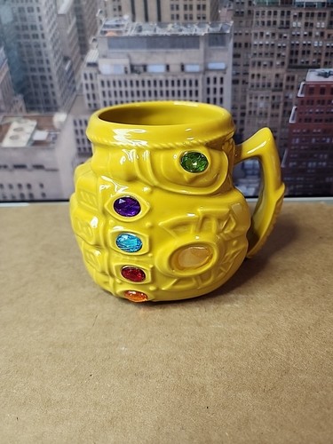 Disney Store Marvel Thanos Infinity Gauntlet Ceramic Coffee Cup Mug ...