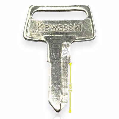 Fit For Kawasaki ATV 4 Wheeler Model Uncut Blank Key Replacement | eBay ...