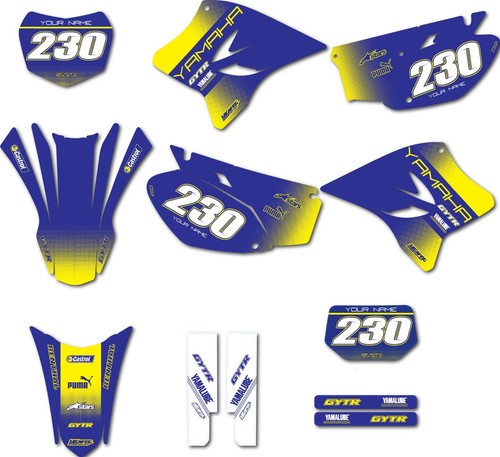 Yamaha TTR 230 2005 - 2024 sticker kit decals graphics Monte Carlo ...
