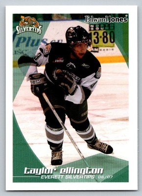 Taylor Ellington 2006-07 Everett Silvertips | eBay UK
