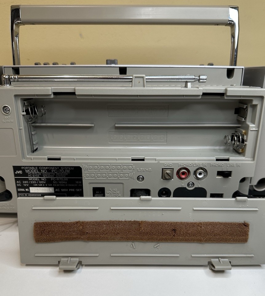Vintage JVC PC-70 Stereo AM/FM/SW1/SW2 Radio Cassette Boombox | eBay