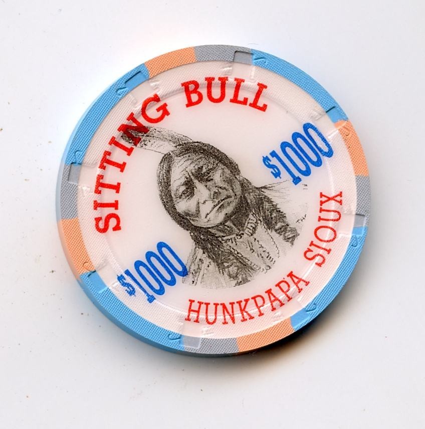 1000.00 Chip from the Paulson Native American Fantasy Series H&C ...
