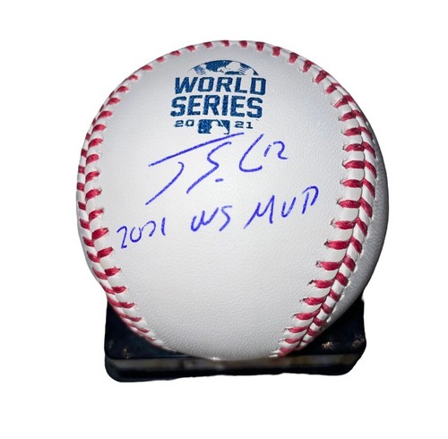 Jorge Soler Signed Baseball Atlanta Braves World Series MVP Autographed ...