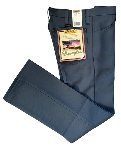 NWT Men's Wrangler® Wrancher Dark Gray 82SL Polyester Jean Pants Multi ...