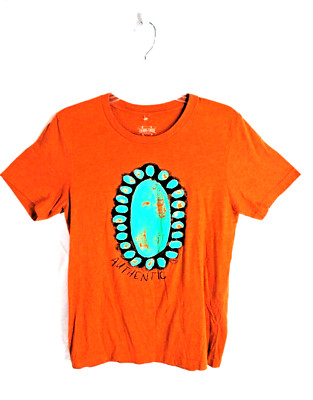 Texas True Threads T-Shirt Women’s Medium Turquoise Medallion Authentic ...