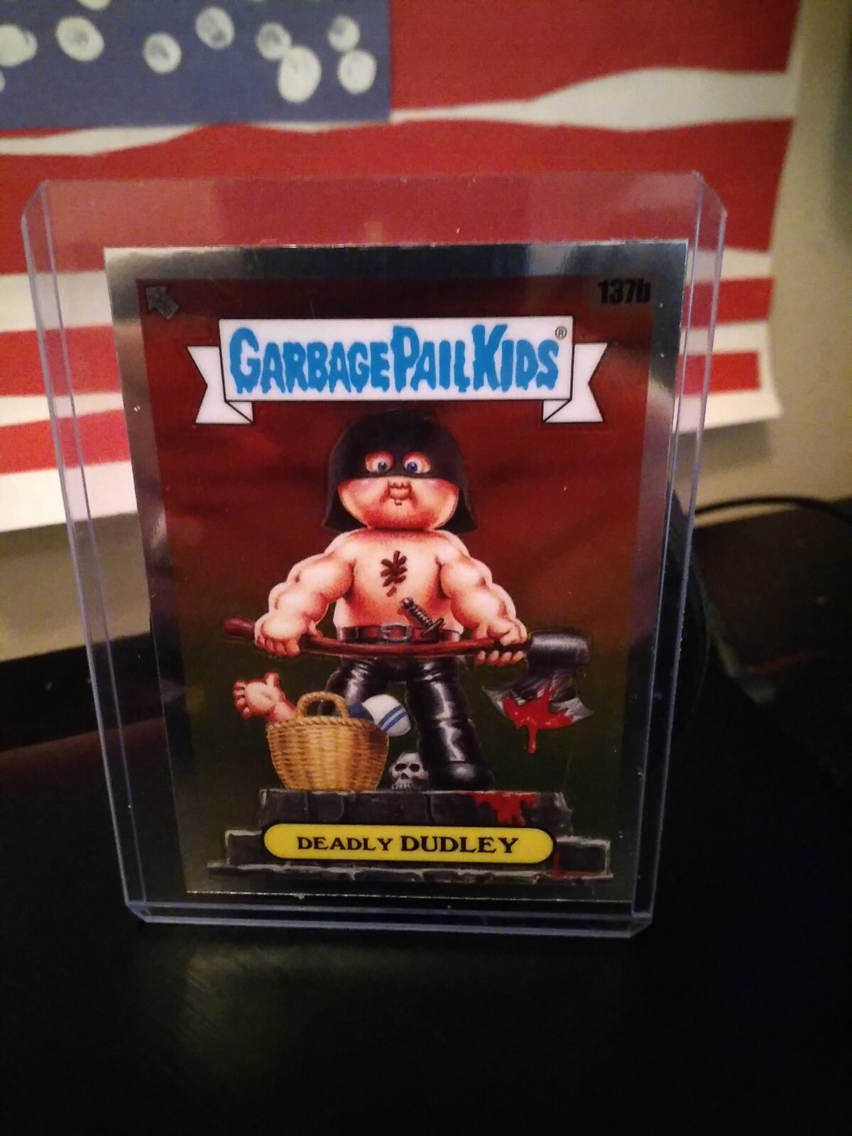 Garbage Pail Kids Topps CHROME Series 4 Deadly DUDLEY 2021 FOIL Card ...