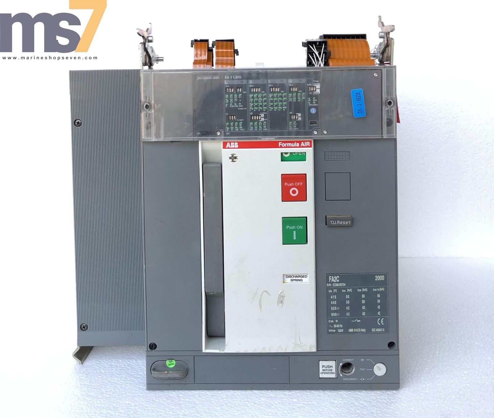 ABB SACE FA2C 2000 AIR CIRCUIT BREAKER ACB 2000 AMPS 4 POLE #NEW #2 | eBay