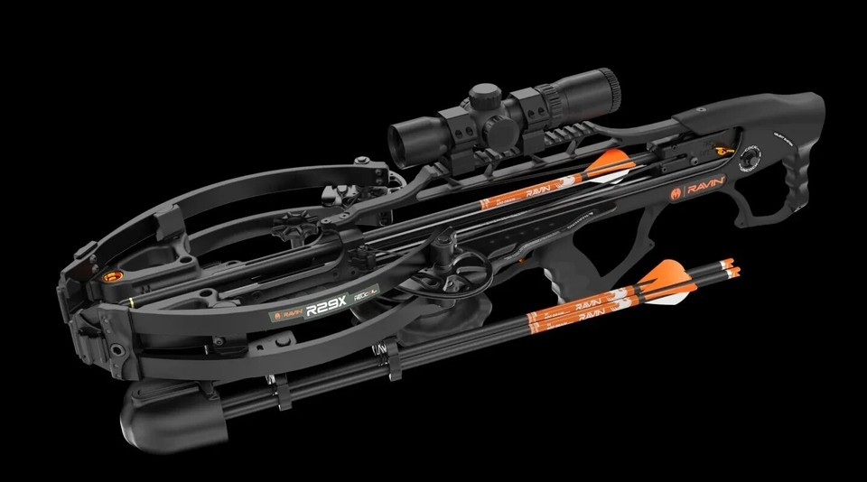 Ravin R29X Crossbow Hunt Ready Package/Silent Cocking-Black-Authorized ...