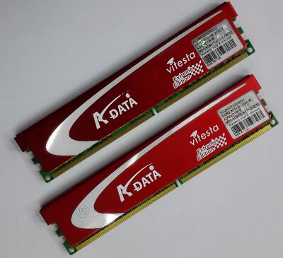 ADATA 4GB Kit DDR2 800MHz Desktop RAM | 2 x 2GB | Dual-Channel DIMM ...