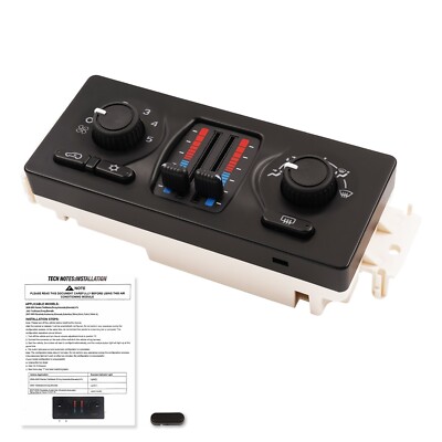 Climate Control Module 599-210xd Ac Control Panel Fits Chevy GMC ...