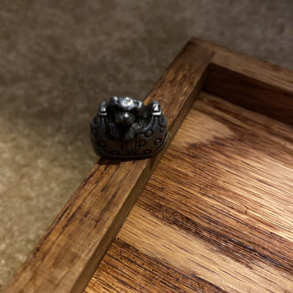 Vintage Mini Pewter Figurines Lot 0f 5, baseball cap, segway, altoids ...