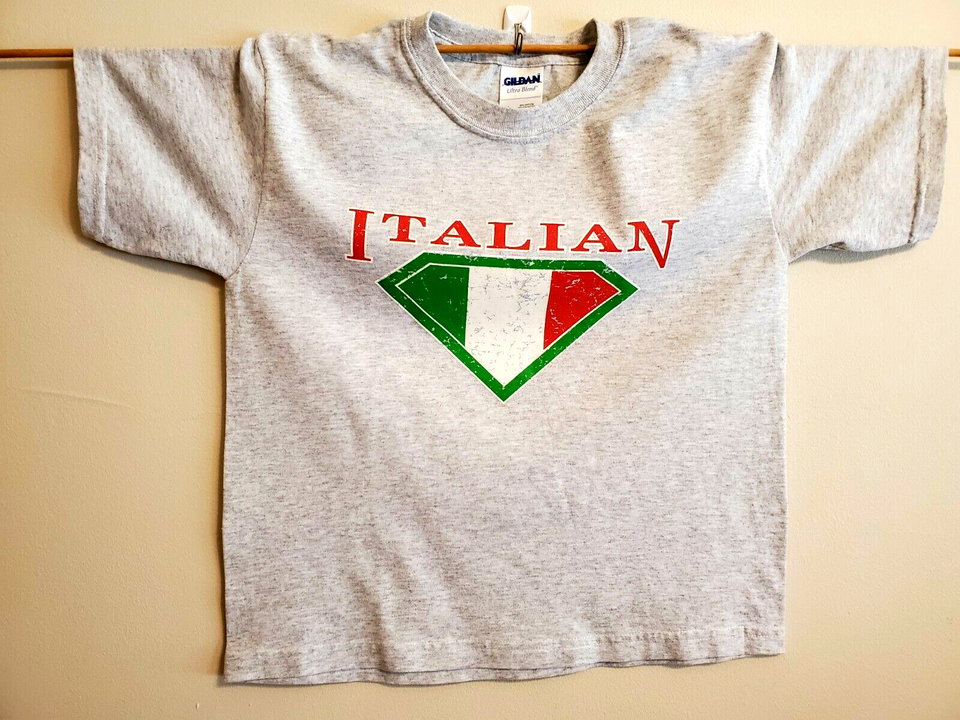 Italian Superman Child's T-shirt Italia Italy NWOT Children's Youth ...