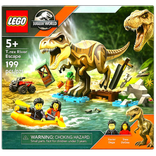LEGO Jurassic World T. Rex River Escape 76975 Building Set | eBay