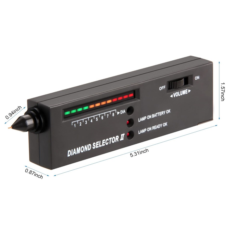 High Accuracy Gold Silver Test Kit Diamond Tester Precious Metal ...