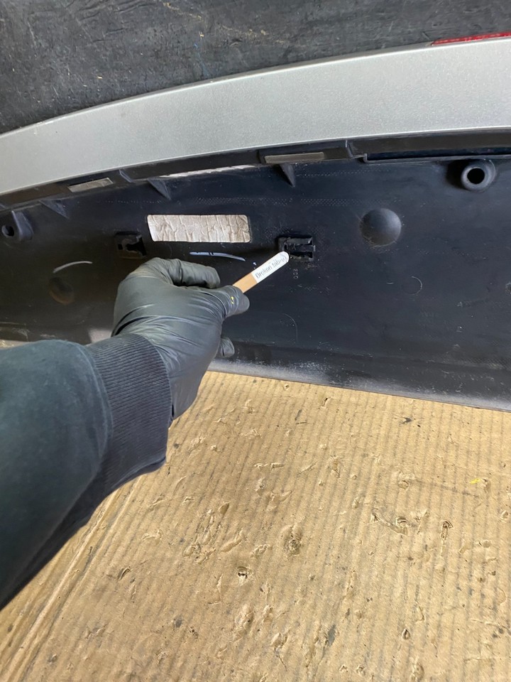 2011 to 2019 Dodge Grand Caravan Rear Upper Wing Spoiler W/Brake Light ...