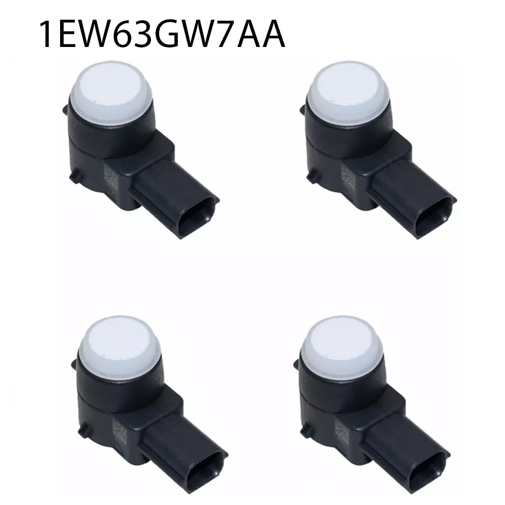 4PCS PDC Parking Assist Sensor White 1EW63GW7AA For Chrysler 300 Dodge ...