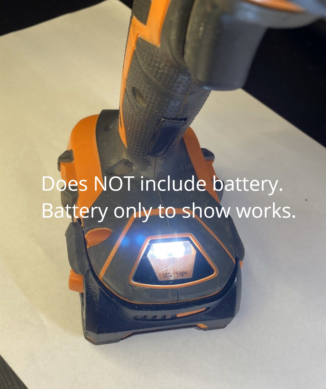 Ridgid R86034 18V Impact Driver Wrench Hex Shank Drill 1,750LBS Torque ...