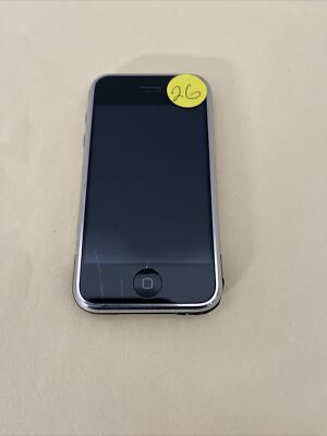 Apple iPhone 1st Generation - 8GB - Black - A1203 (GSM) | eBay
