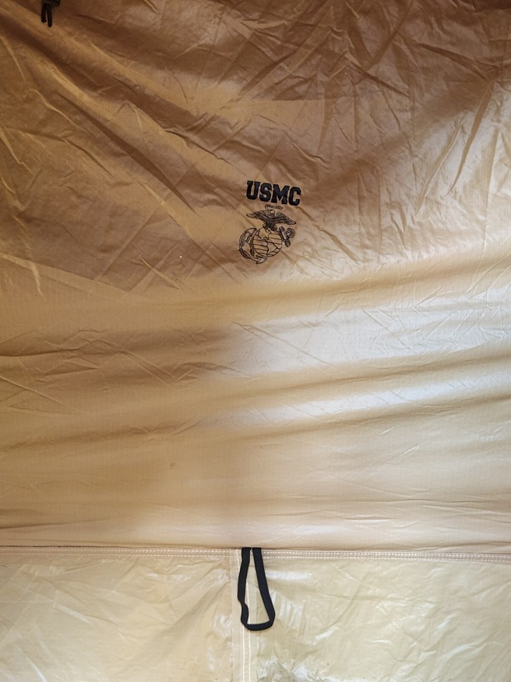 USMC Marine Corps 2 Man Combat Tent Woodland Camouflage Military Issue ...