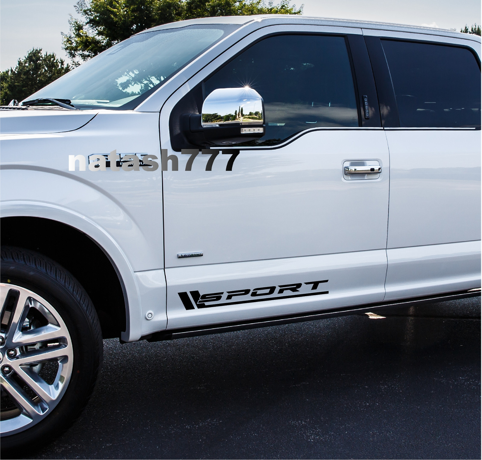 SPORT FORD F150 F250 F350 Truck Dually XLT XL 4x4 Decal sticker emblem ...