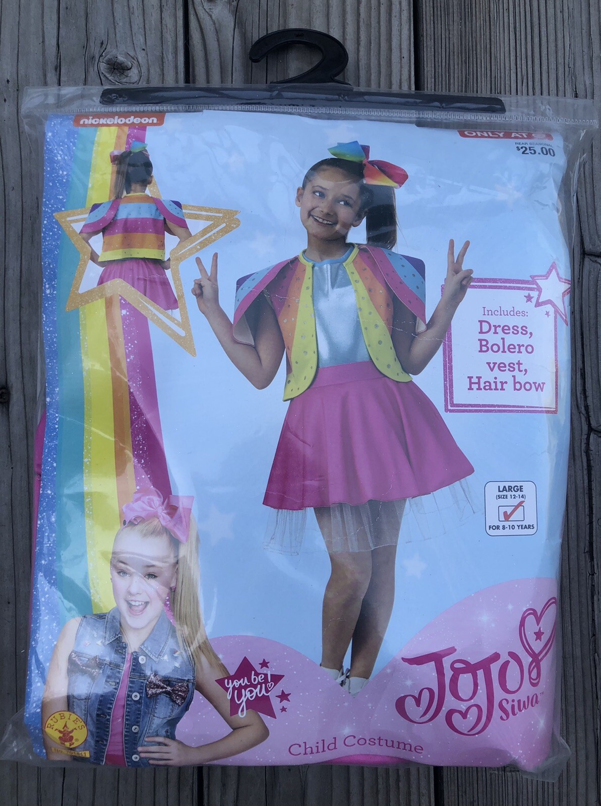 JoJo Siwa Dress Girls Child Halloween Costume Size La… - Gem
