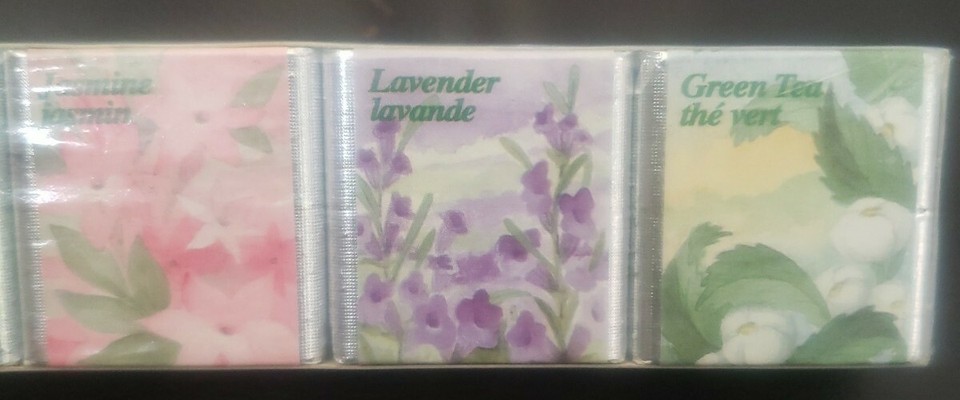 6 Vintage Delagar Aromatherapy English Bath Cubes Jasmine Lavender ...