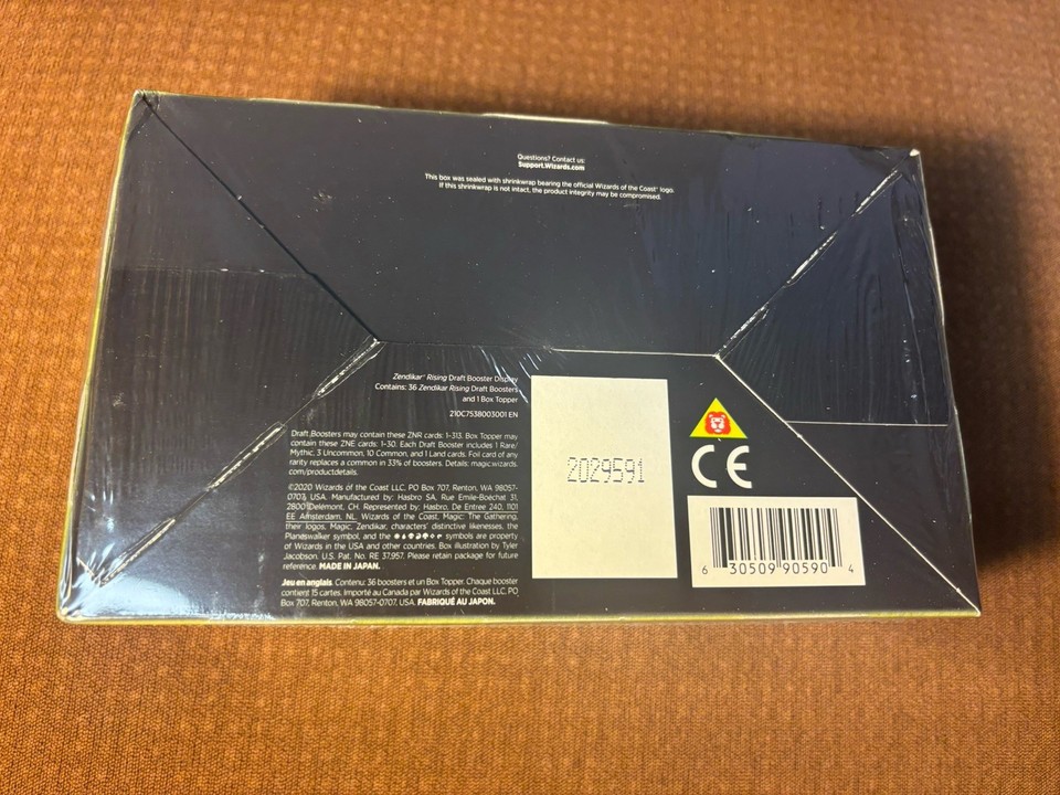 MTG Zendikar Rising ZNR Draft Booster Box SEALED Magic the Gathering ...