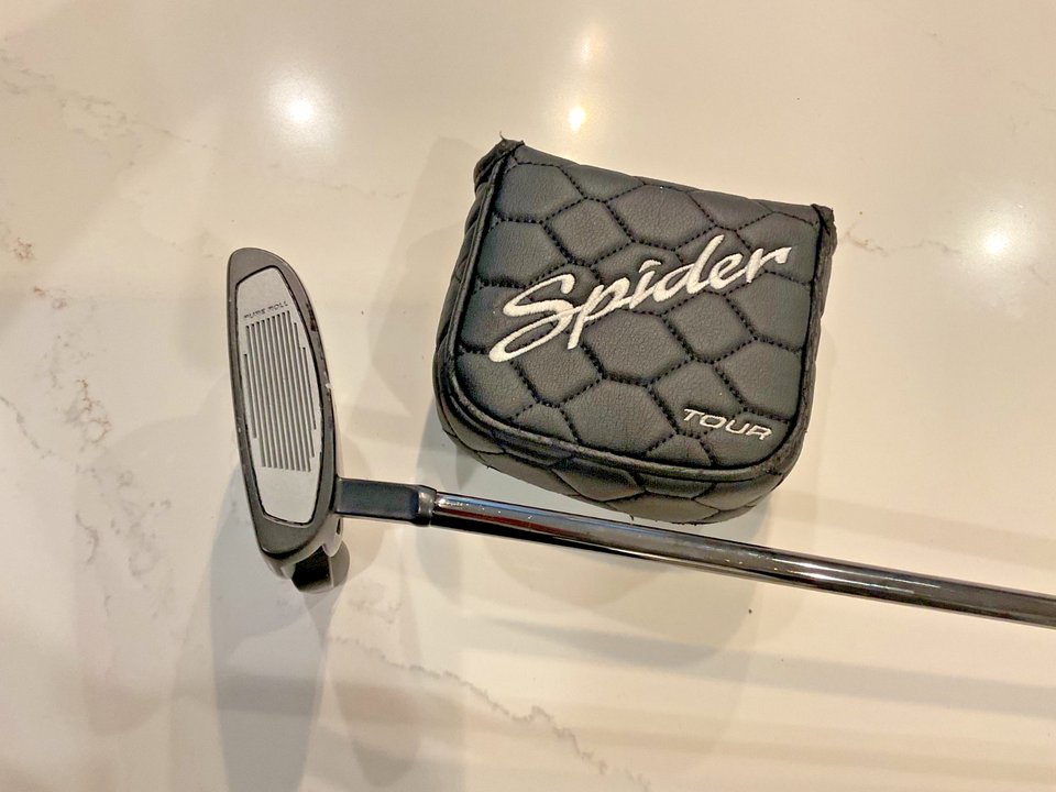 TaylorMade Spider Tour BLACK Double Bend 34” | eBay