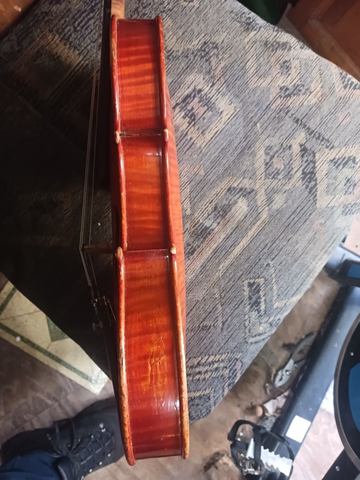 American Antique 4/4 full size Geo. H. Perkins violin 1899, listen, (2k ...