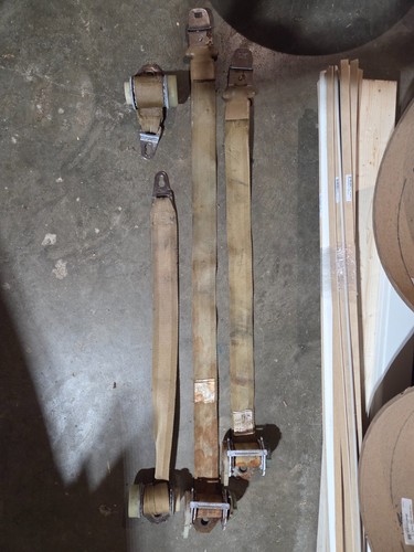 1973 Corvette Seat Belts Saddle Lap/Shoulder No Receivers Seized ...