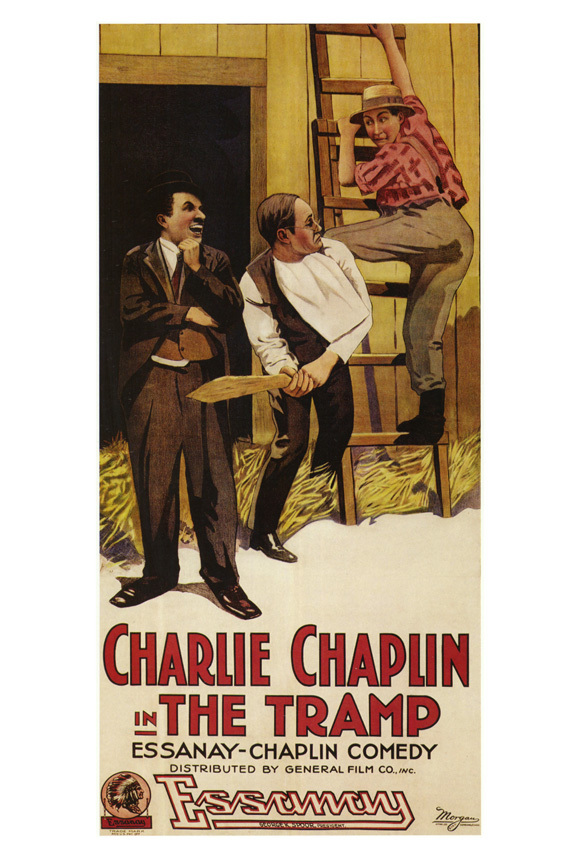 Edna Purviance The Tramp Charlie Chaplin In The Tramp (1915) | British