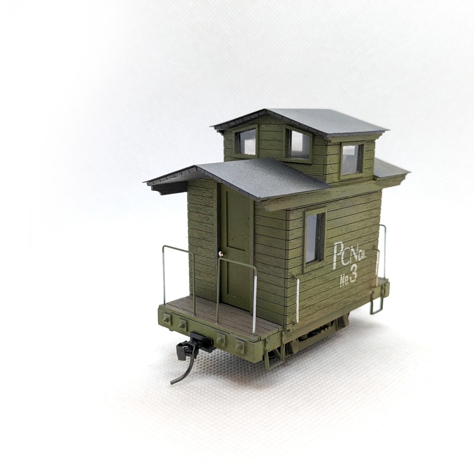 PNWM - 1:48 - On2/On30 Narrow Gauge "12' Peaked Roof Bobber Caboose ...