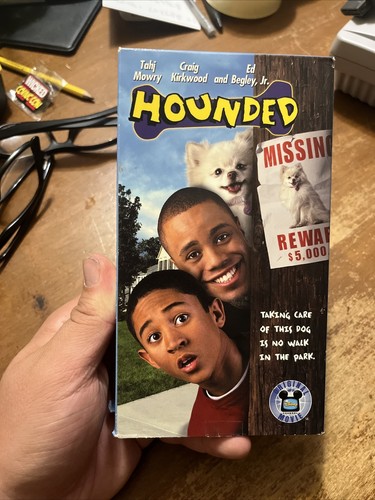 Hounded VHS Walt Disney Original Movie Home Video Shia LaBeouf Tahj ...