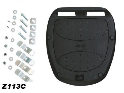 GIVI Z113C UNIVERSAL MOUNTING PLATE AND FITTING KIT FOR GIVI MONOLOCK ...