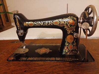 Sewing Machines - Vintage Singer Red Eye