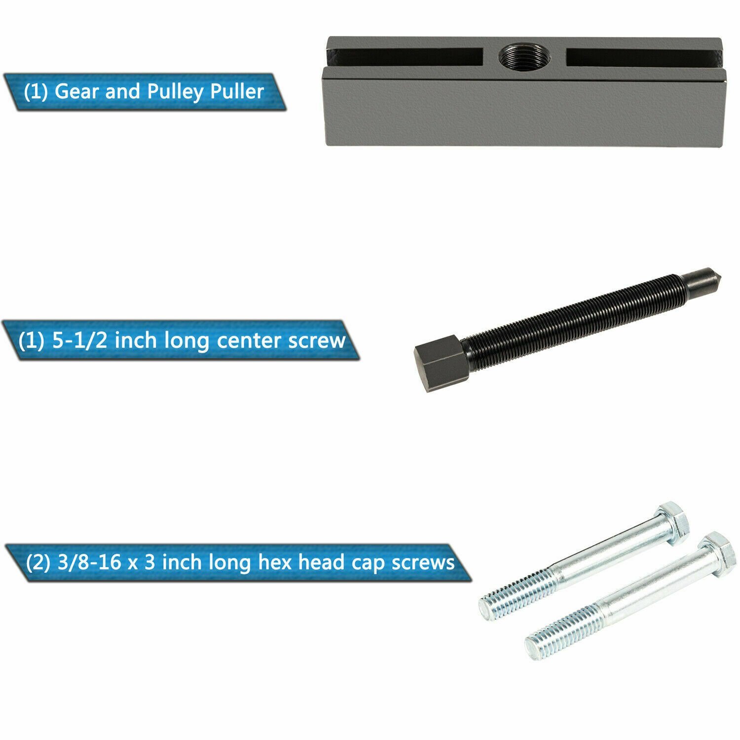 522 Large Gear and Pulley Puller Replace OTC 522 & 7393 Tapped Holes (2 ...