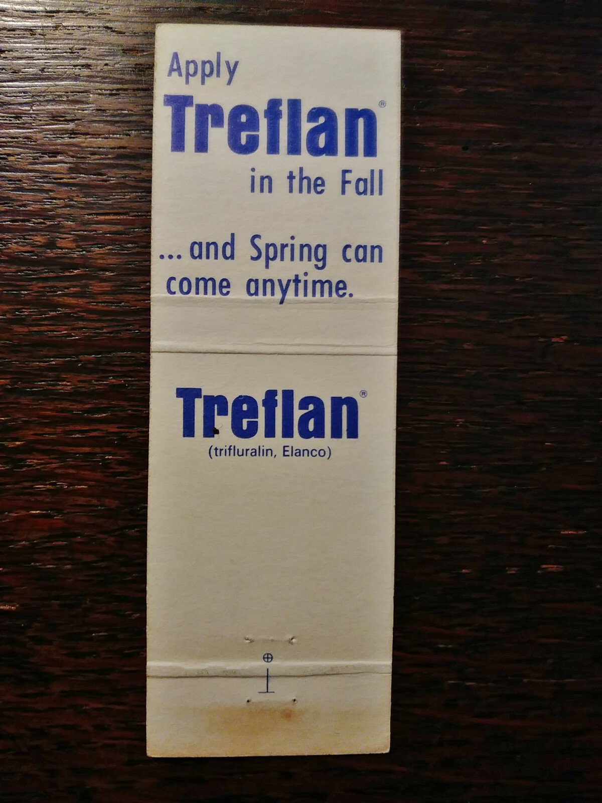 Vintage Matchcover: Elanco Treflan Weed Control 29 | eBay