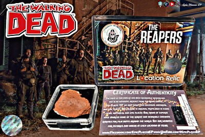 The Walking Dead Location Relics Props Memorabilia Reapers Compound (S ...