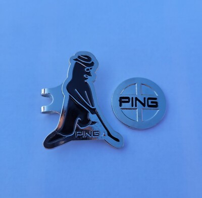 PING Magnetic Golf Ball Marker With Hat Clip | eBay