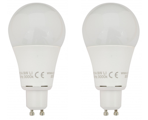 TP24 8514 9W frosted GLS LED light bulb warm white 1000 lumens L1/GU10 ...