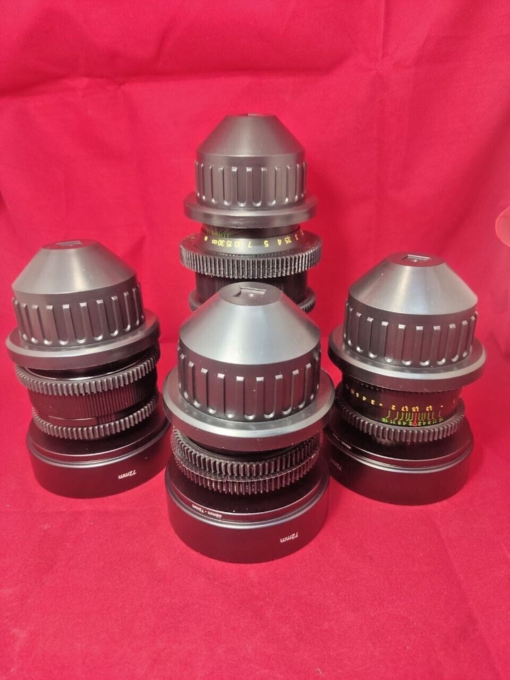 Cine Mod Lens Set 20/28/37/50/58/85/135mm Arri PL Canon Mir Jupiter ...