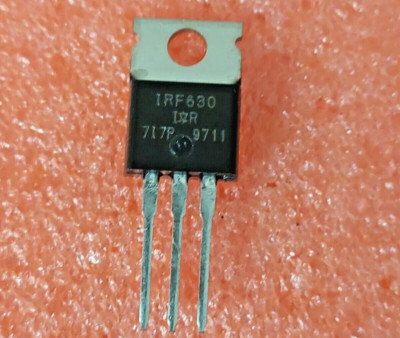 1pcs IRF630 N-channel 200 V, 0.29 Ω typ., 9 A, STripFET™ Power MOSFET ...