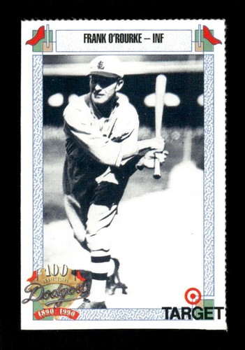 1990 Target Dodgers 100th 594 Frank O'Rourke BXCP19 | eBay
