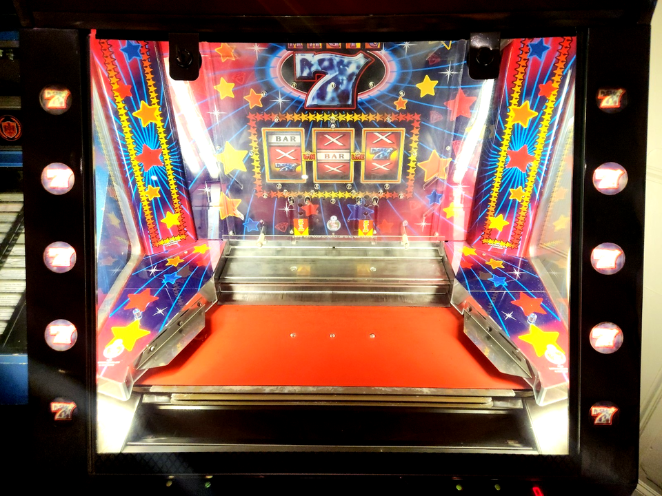 MAGIC 7 10p COIN PUSHER / FRUIT ARCADE MACHINE BY ELECTROCOIN | eBay UK